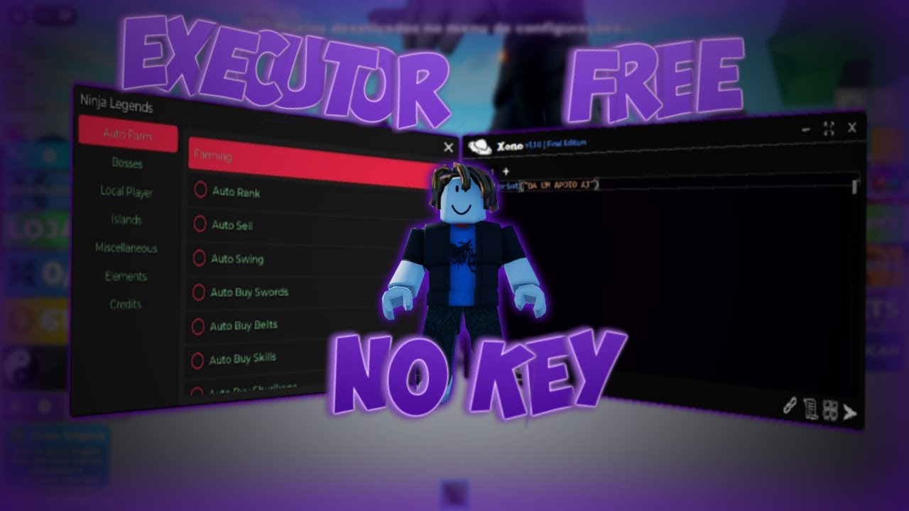 NOVO EXECUTOR para ROBLOX (PC) - YouTube