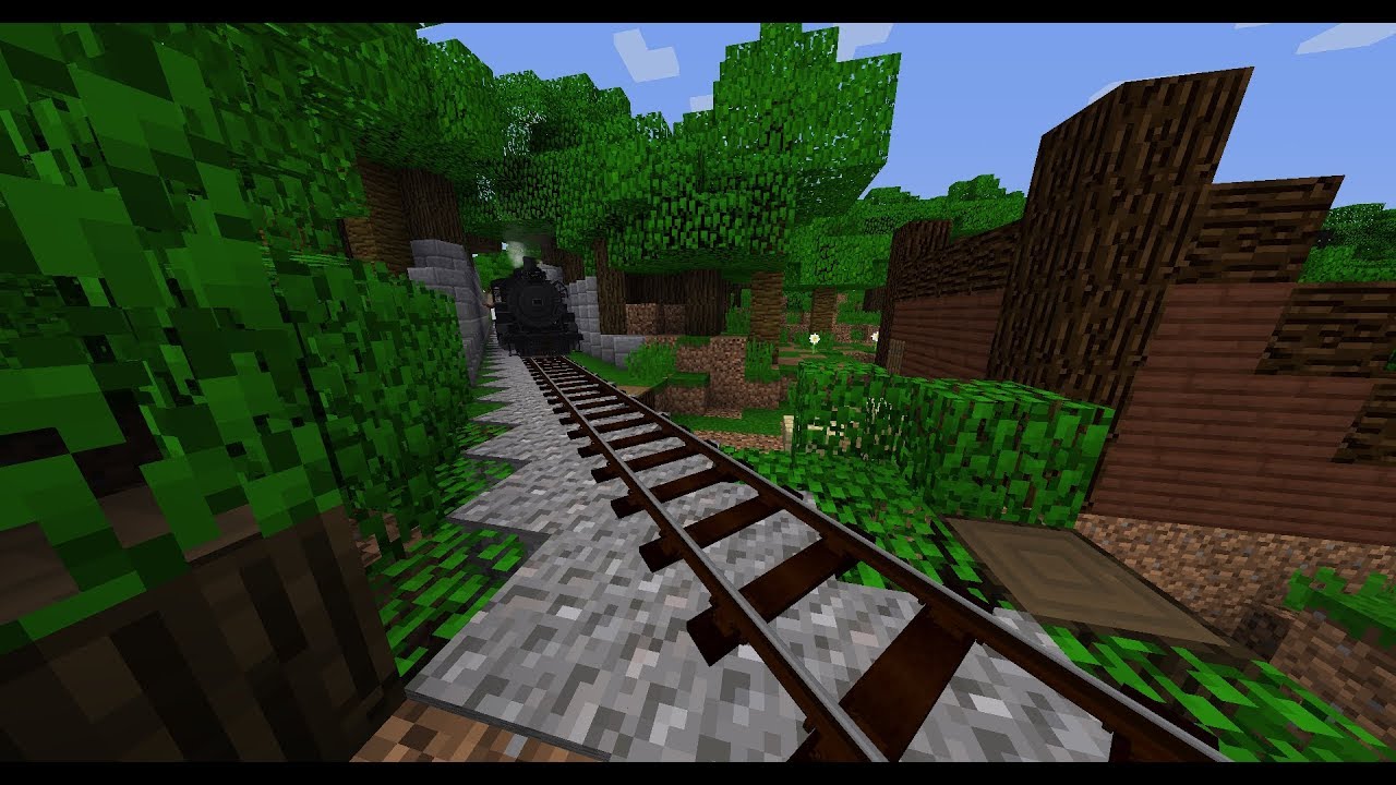 Minecraft Mod Review: Immersive Railroading - YouTube