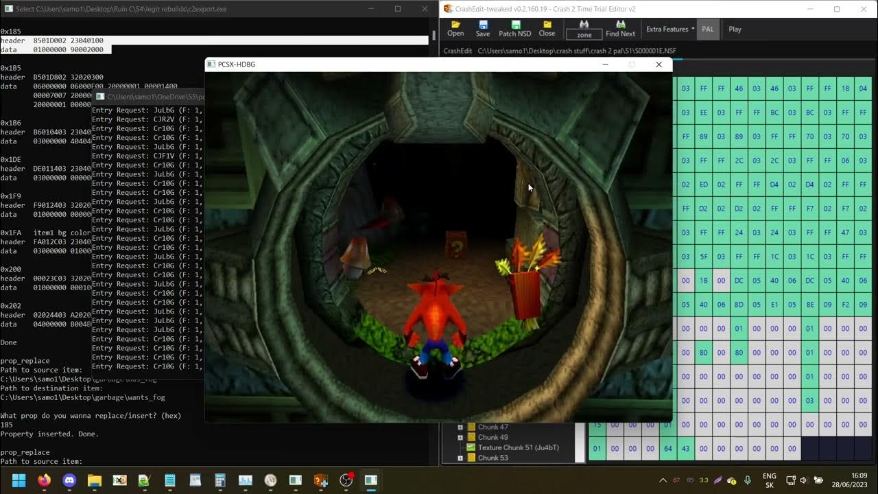 Crash 2 modding tutorial - camera modding example (adding fog) - YouTube