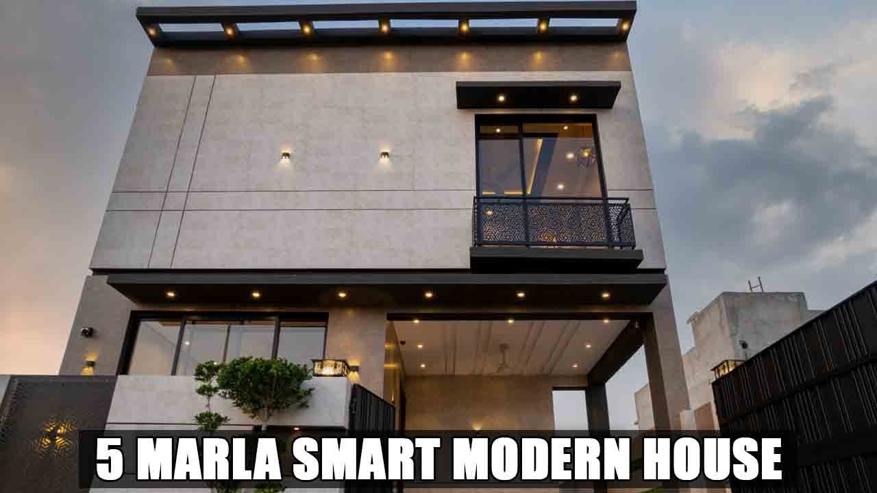 5 Marla Smart Modern Design by MH Design Studio DHA 9 Town, Lahore - Pakistan - YouTube