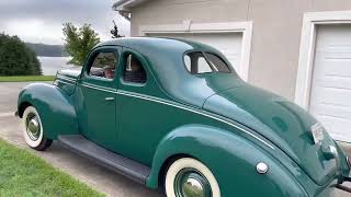 1939 Ford Deluxe Coupe Drive By