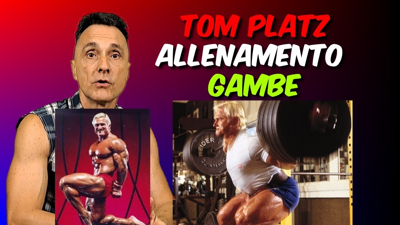 Tom Platz: Allenamento Gambe - YouTube