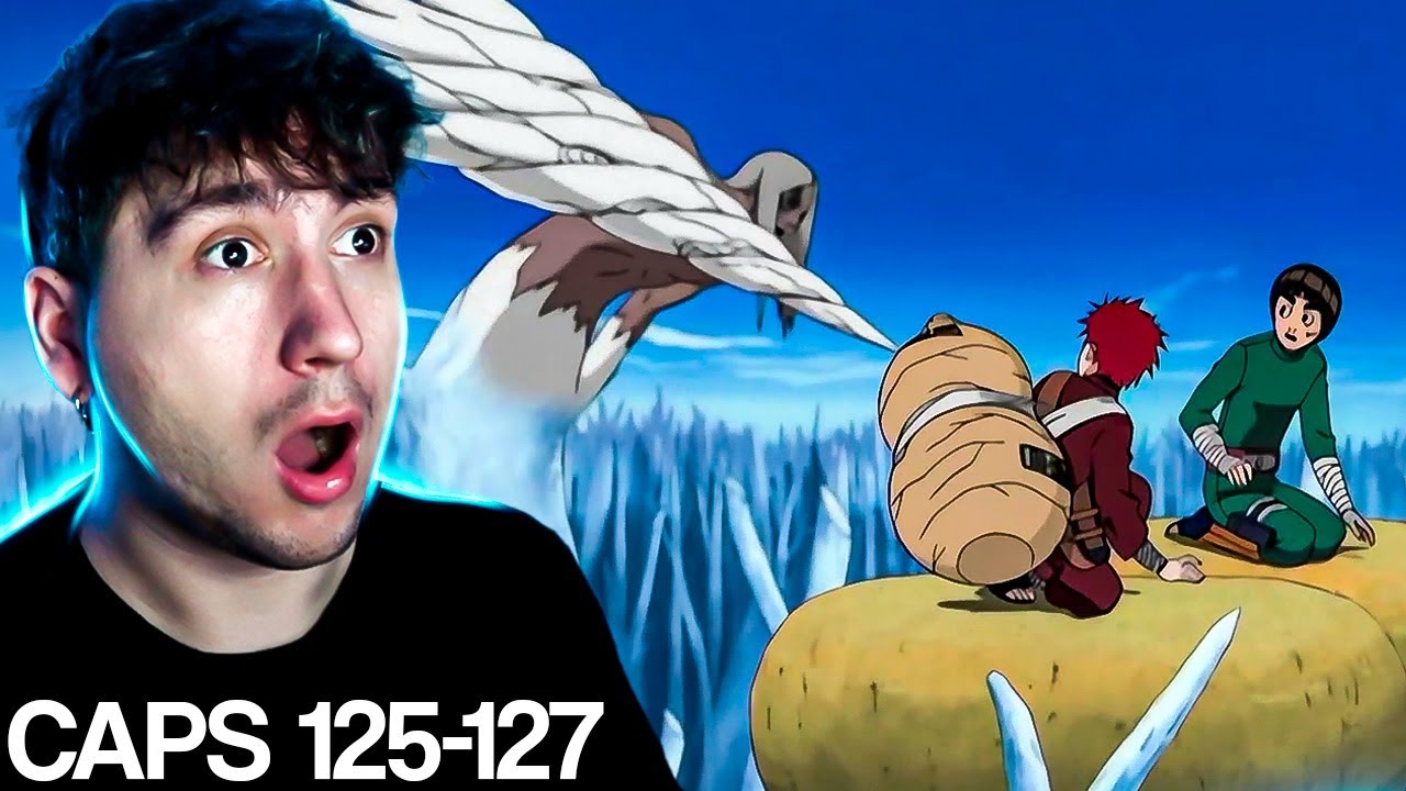 GAARA VS KIMIMARO | NARUTO CAPS. 125-127 (Audio Latino) Reacción - YouTube
