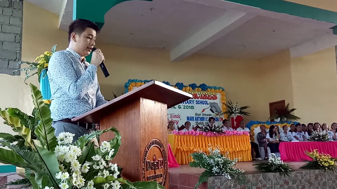 Address to the Graduates by Mark Anthony G. Collado,CPA _SCES Closing ...