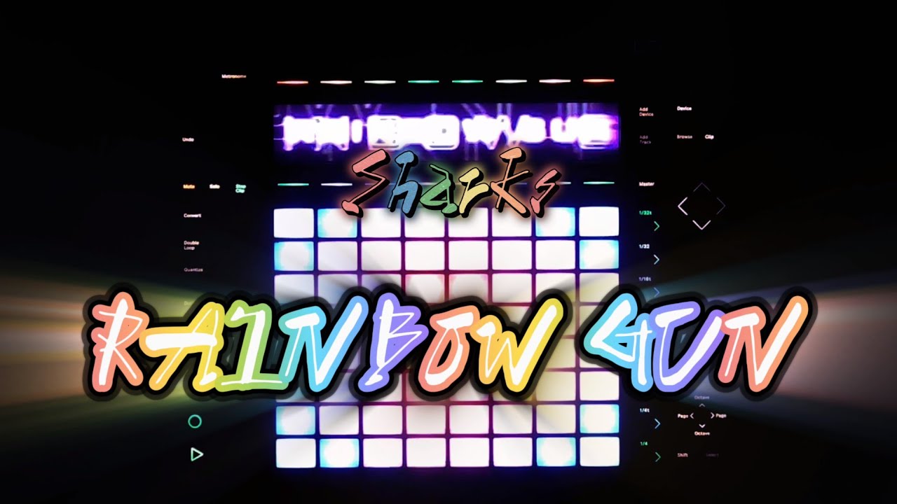 Sharks - Rainbow Gun // Ableton Push 2 Performance - YouTube