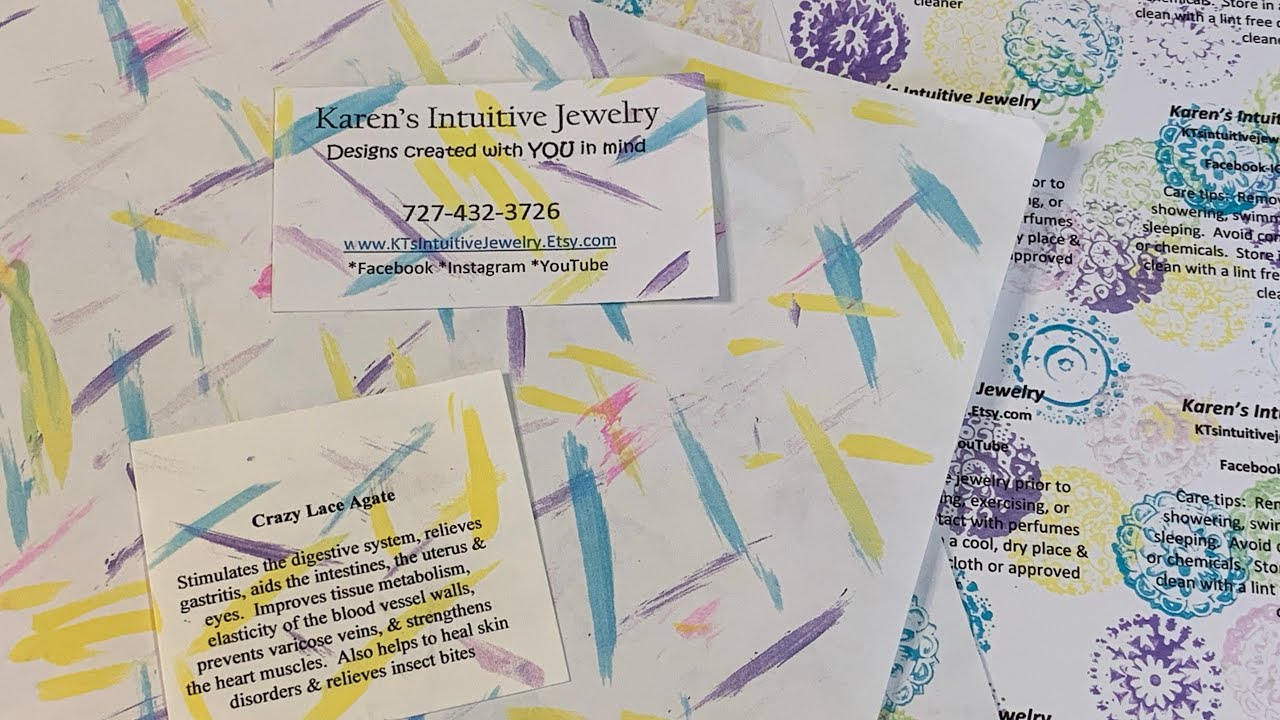 Creating Custom Cardstock - YouTube