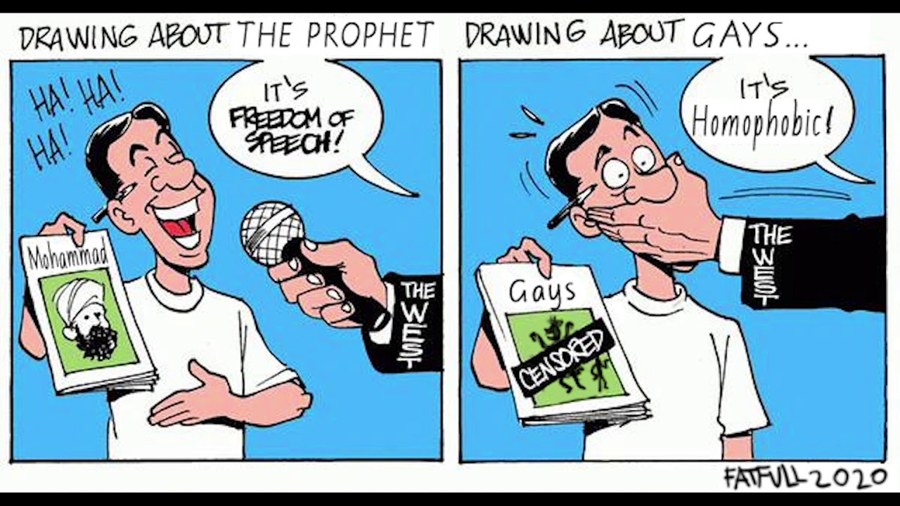 How people REALLY don't understand the damage a "political" cartoon can ...