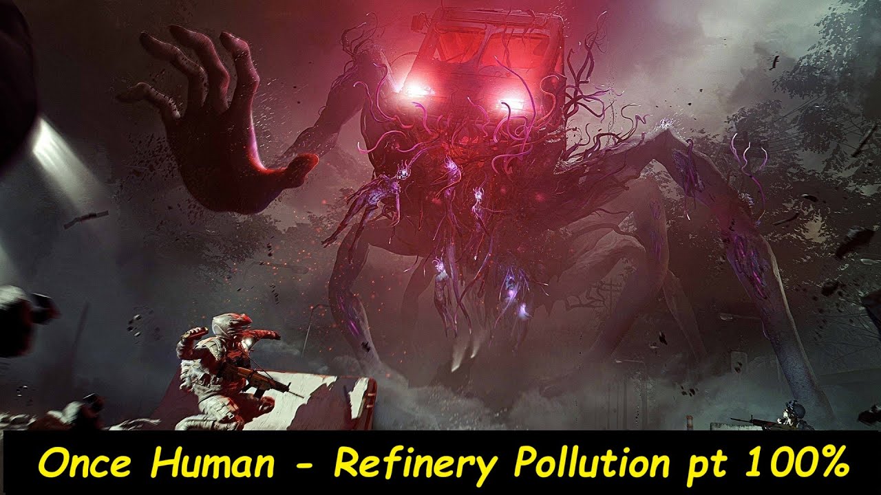 Once Human - Refinery Pollution Point - Mystical Crate, Weapon & Gear ...