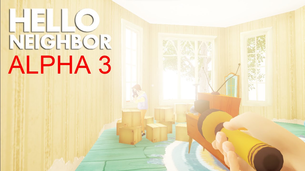 HELLO NEIGHBOR ALPHA 3 GAMEPLAY WALKTHROUGH || FAZBEAR GUY - YouTube