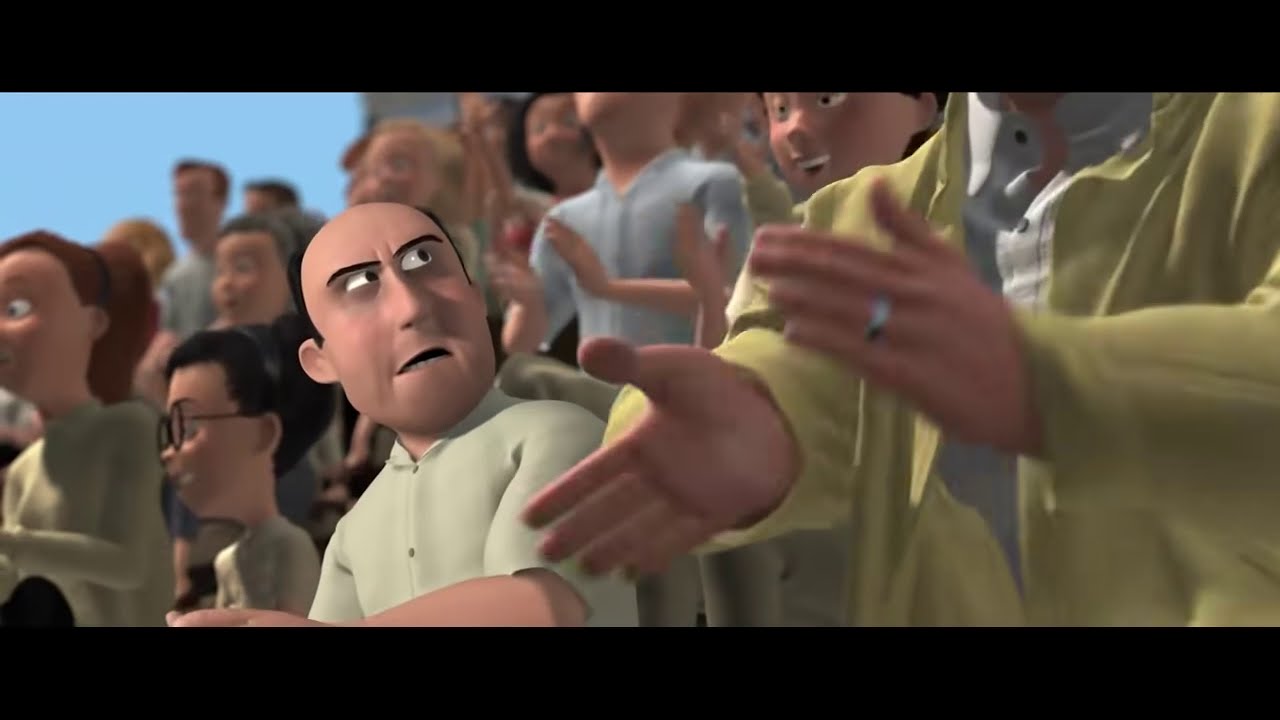 The Incredibles race scene - YouTube