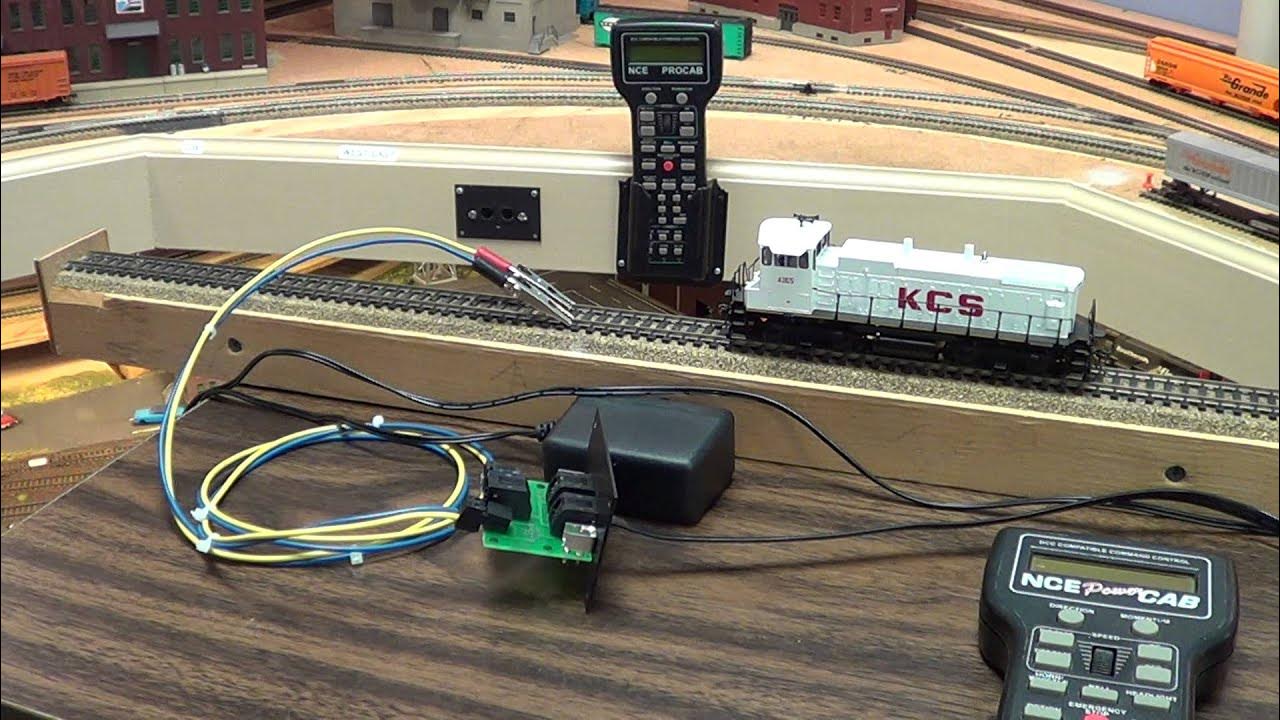 NCE POWER CAB SET UP - YouTube