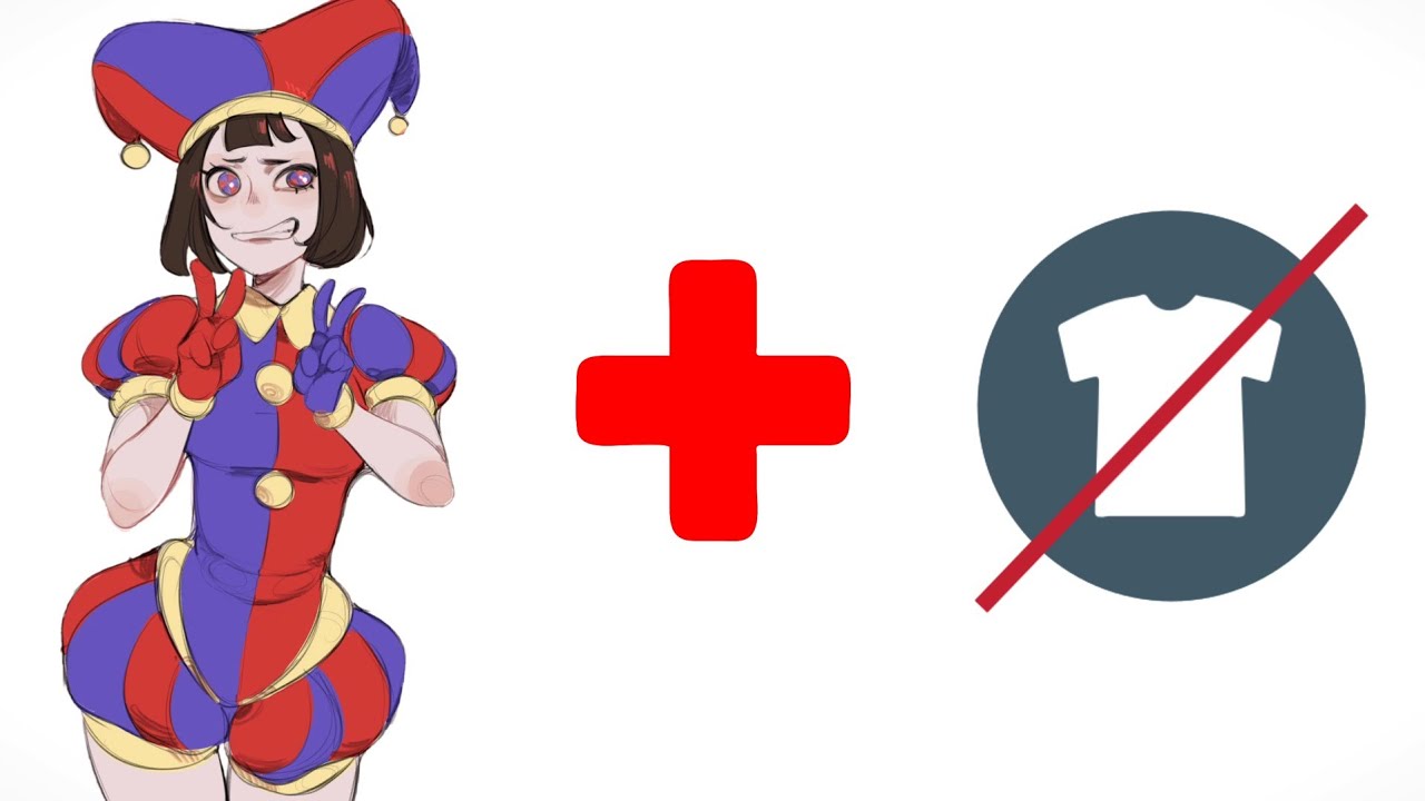 POMNI + NO CLOTHES = ??? || THE AMAZING DIGITAL CIRCUS 🎪 Animation Meme ...