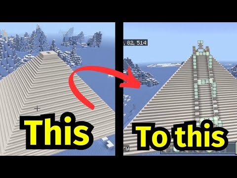 Completing The Ice-Spike Temple Build! | Minecraft - YouTube