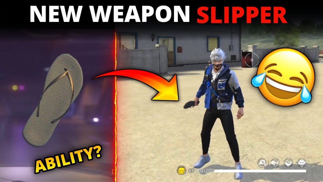 TIRED OF USING GUNS FIGHT WITH SLIPPERS 😂 - YouTube