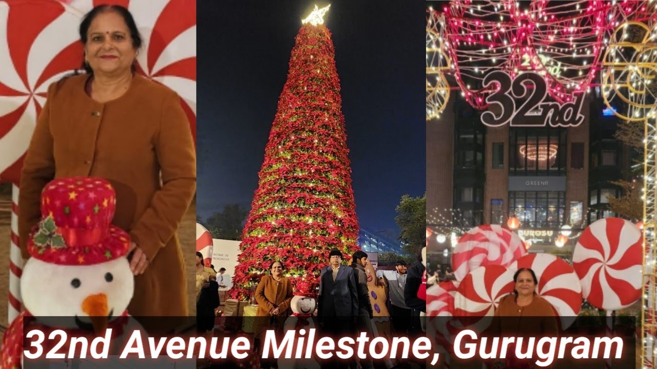 32nd Avenue Milestone Gurgoan/Christmas Celebration - YouTube