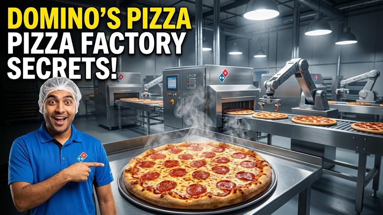 Inside the Domino’s Pizza Factory: How Millions of Pizzas Are Made ...