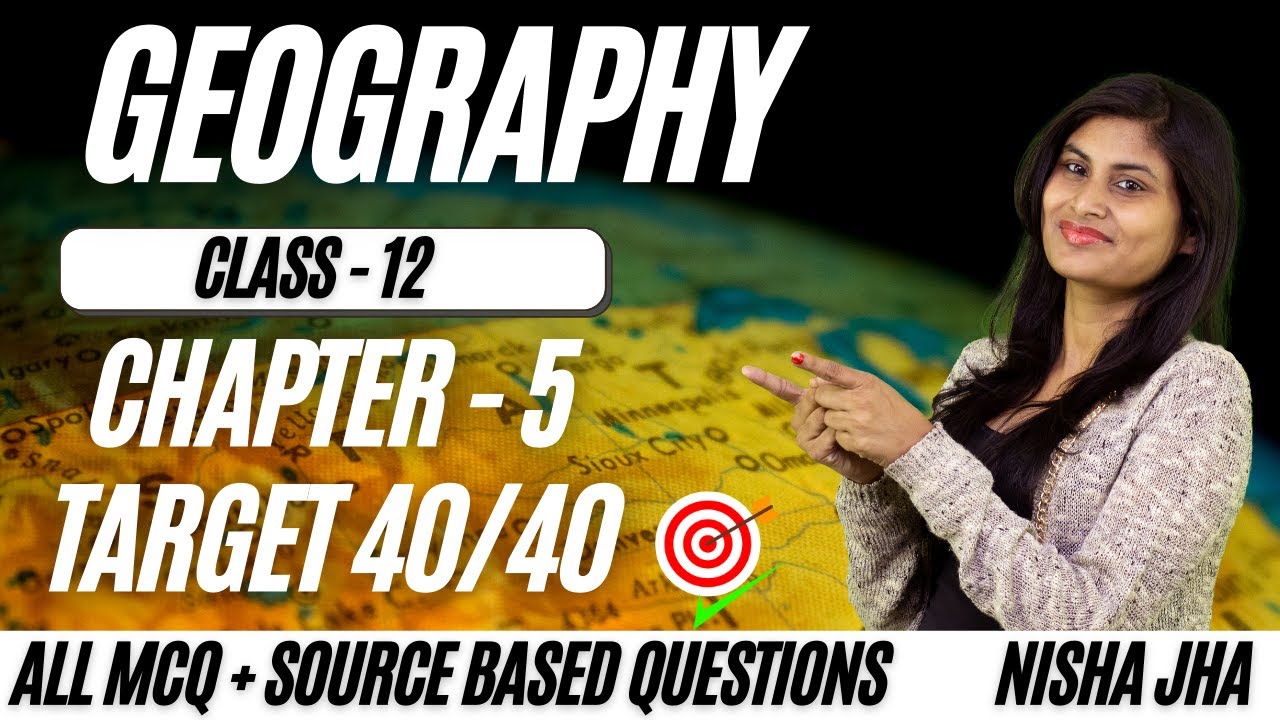 Geography Class 12 | Chapter - 5 Primary Activity MCQ | Term 1 ...