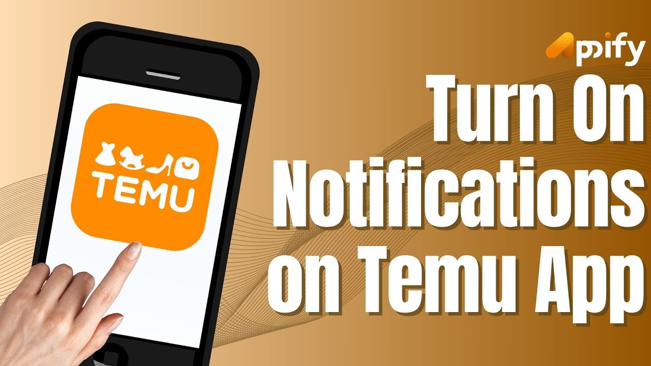 How to Turn On Notifications on Temu App (2024) - YouTube