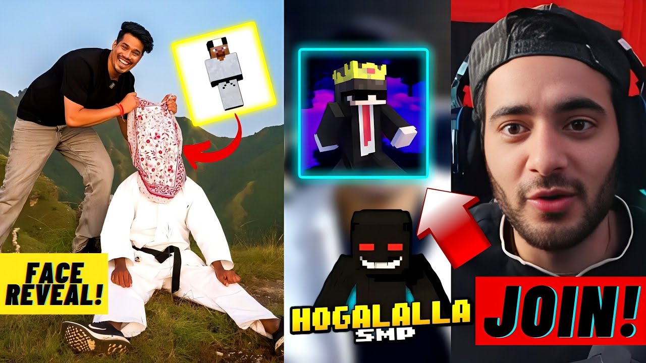 Gamerfleet JACK FACE REVEAL! SenpaiSpider Join HOGALALLA SMP ...