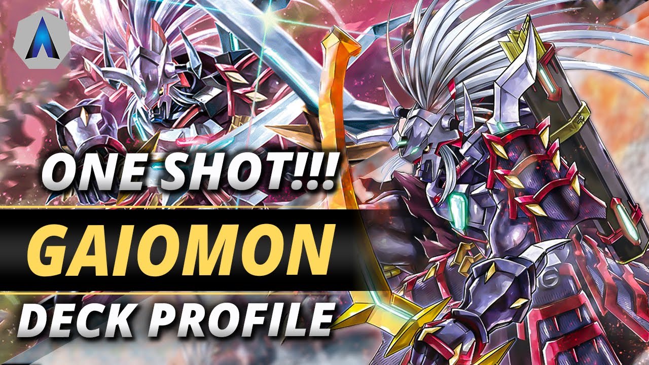 ONE SHOT NO OPTIONS!!! Gaiomon Deck Profile & Combo Guide | Digimon ...