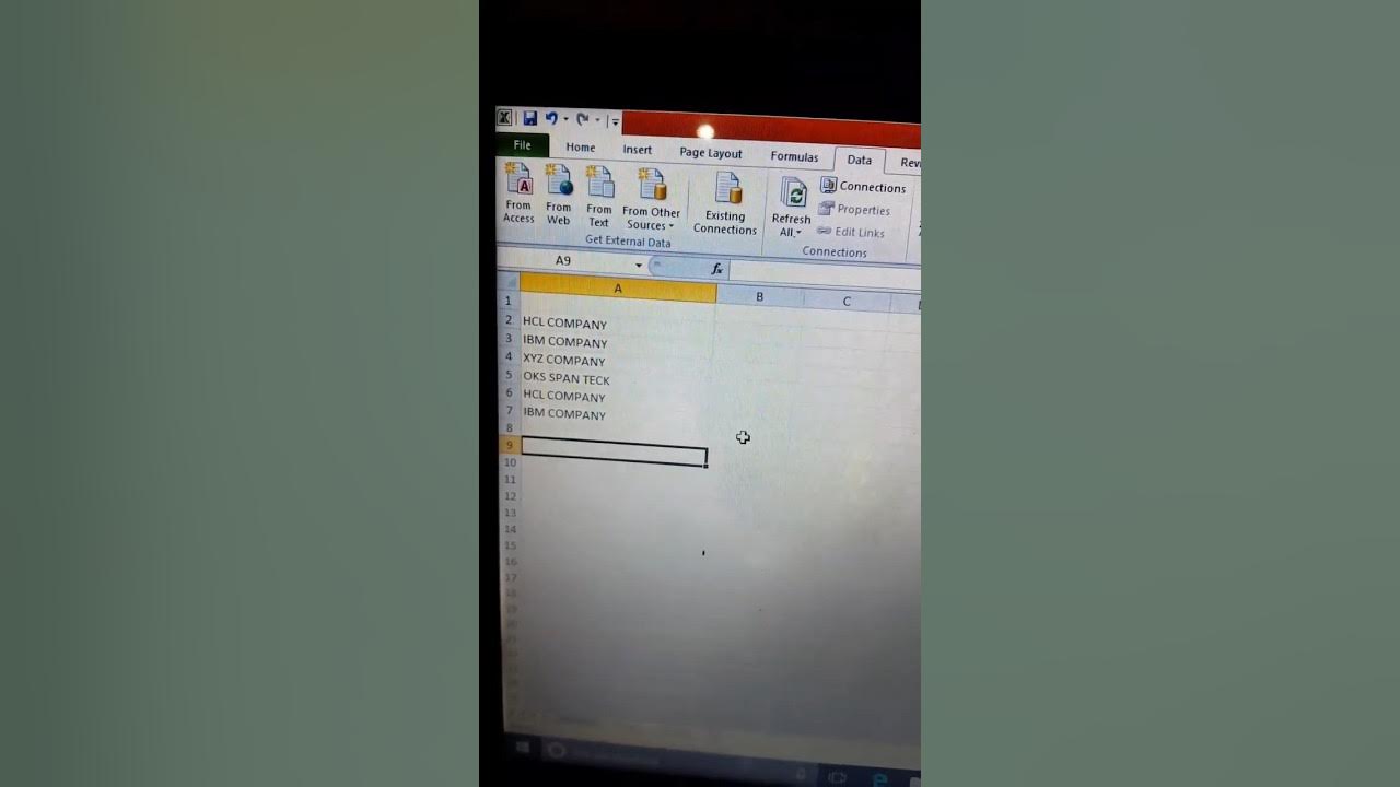 HOW TO REMOVE DUPLICATE DATA IN EXCEL SHEET # - YouTube