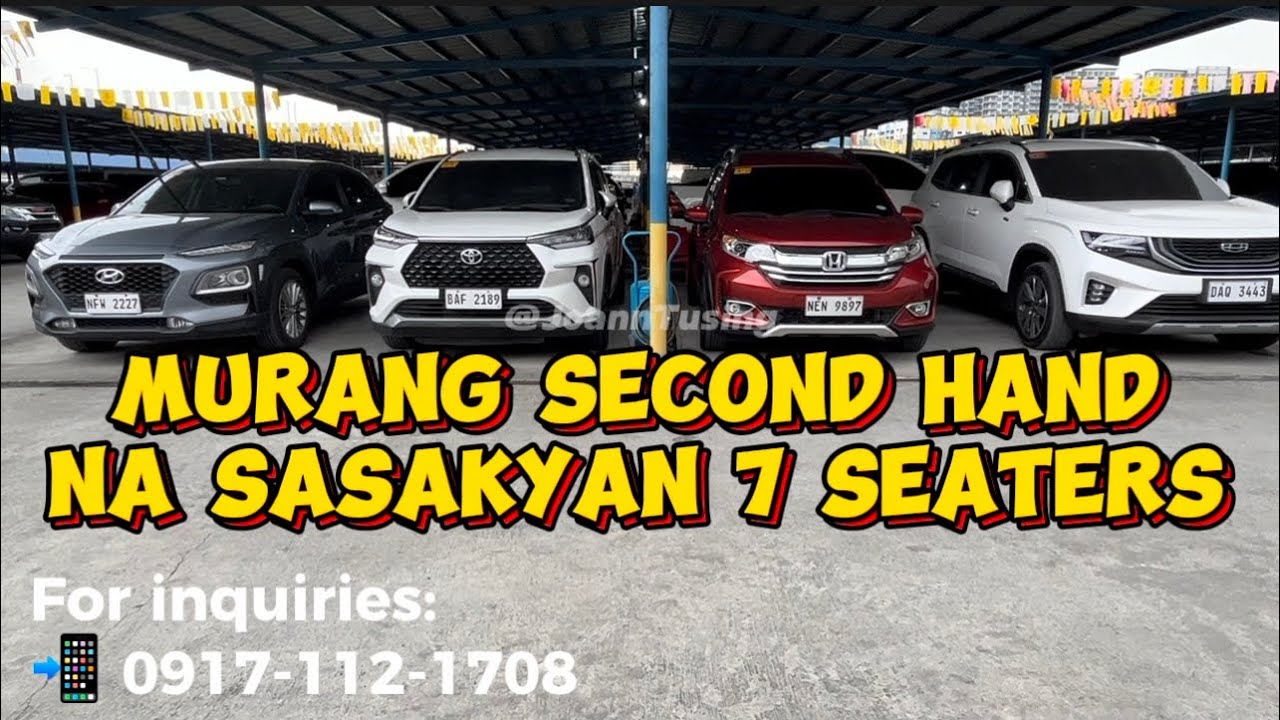 MURANG SECOND HAND NA SASAKYAN SUV 7 SEATERS - YouTube