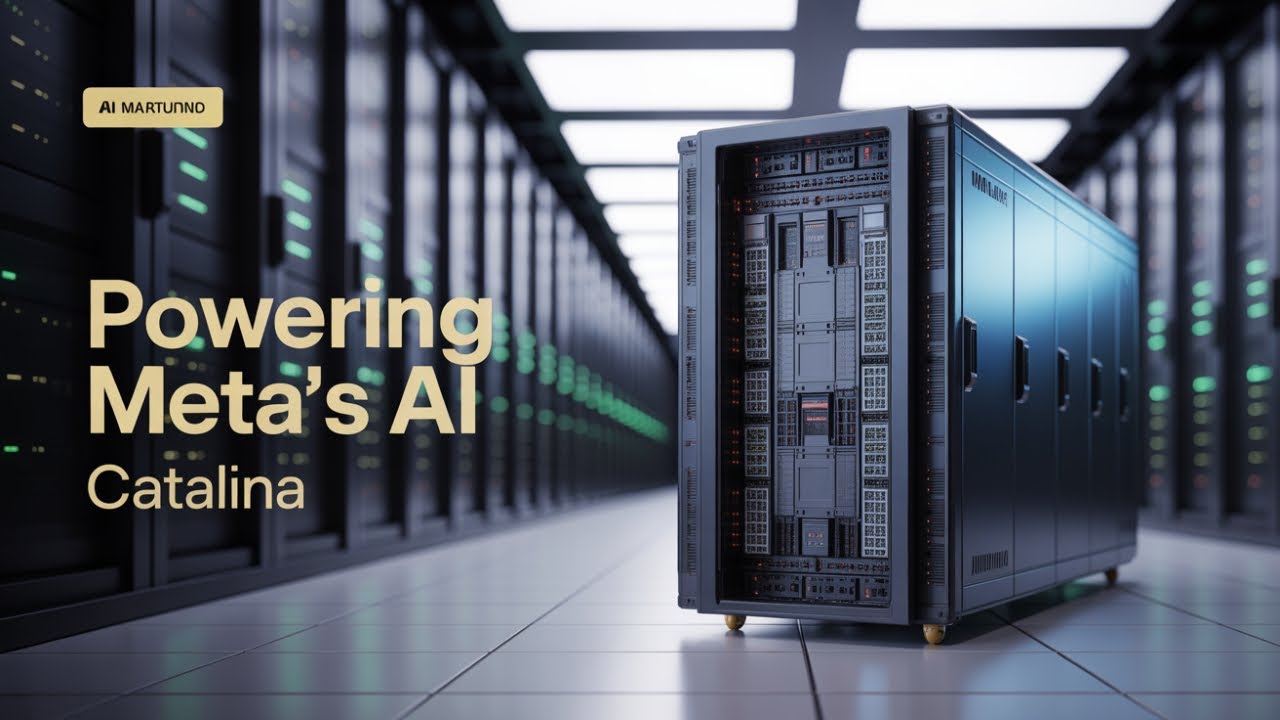 Meta - Catalina, Rack system for AI Supercomputer - YouTube