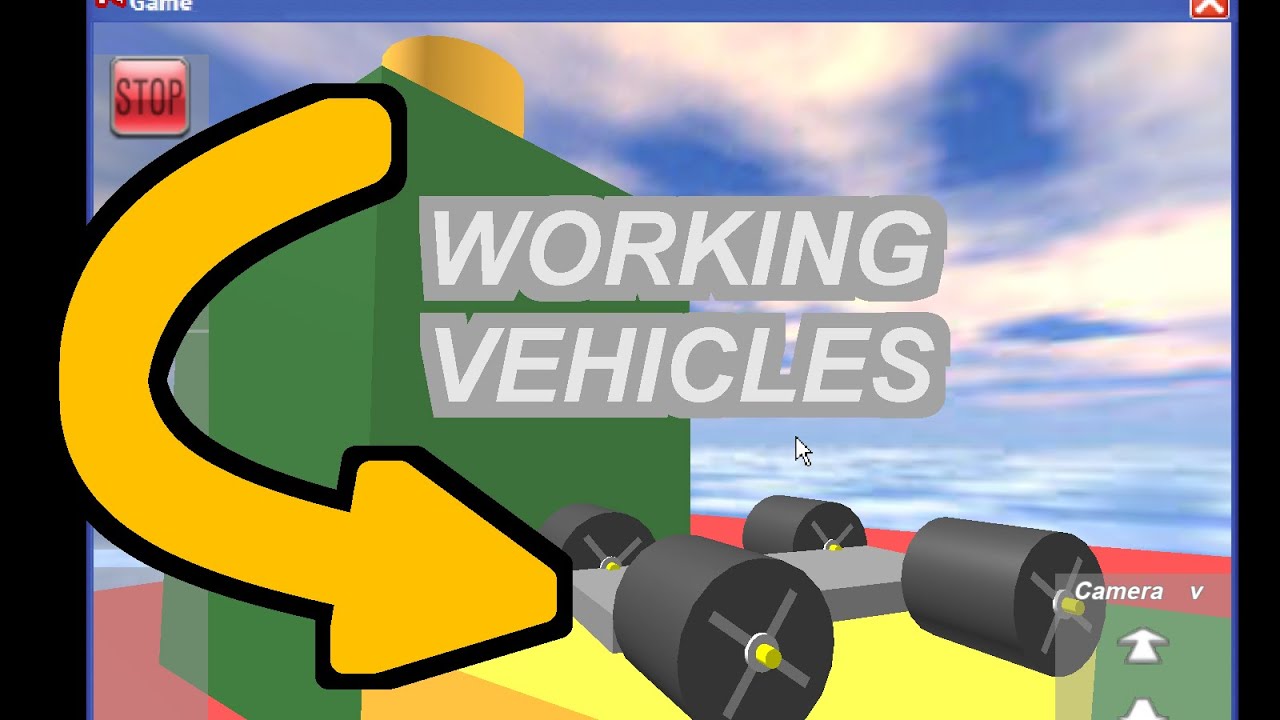 Working vehicles and beta release | roblox 2005 - YouTube