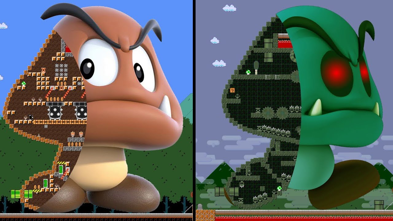 8BIT-ANI: Mario's Giant Colossal Goomba And Giant Zombie Goomba Maze ...
