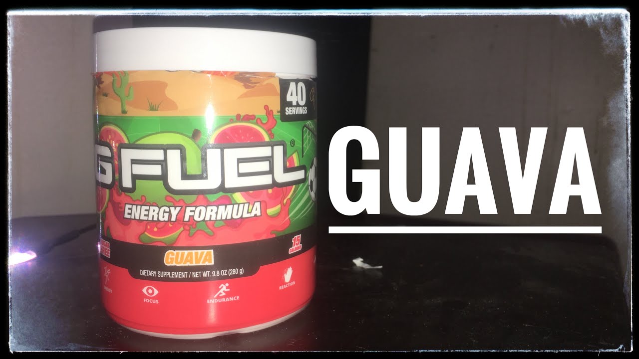 “NEW” CASTRO GFUEL GUAVA FLAVOUR ~ TASTE TEST & UNBOXING - YouTube
