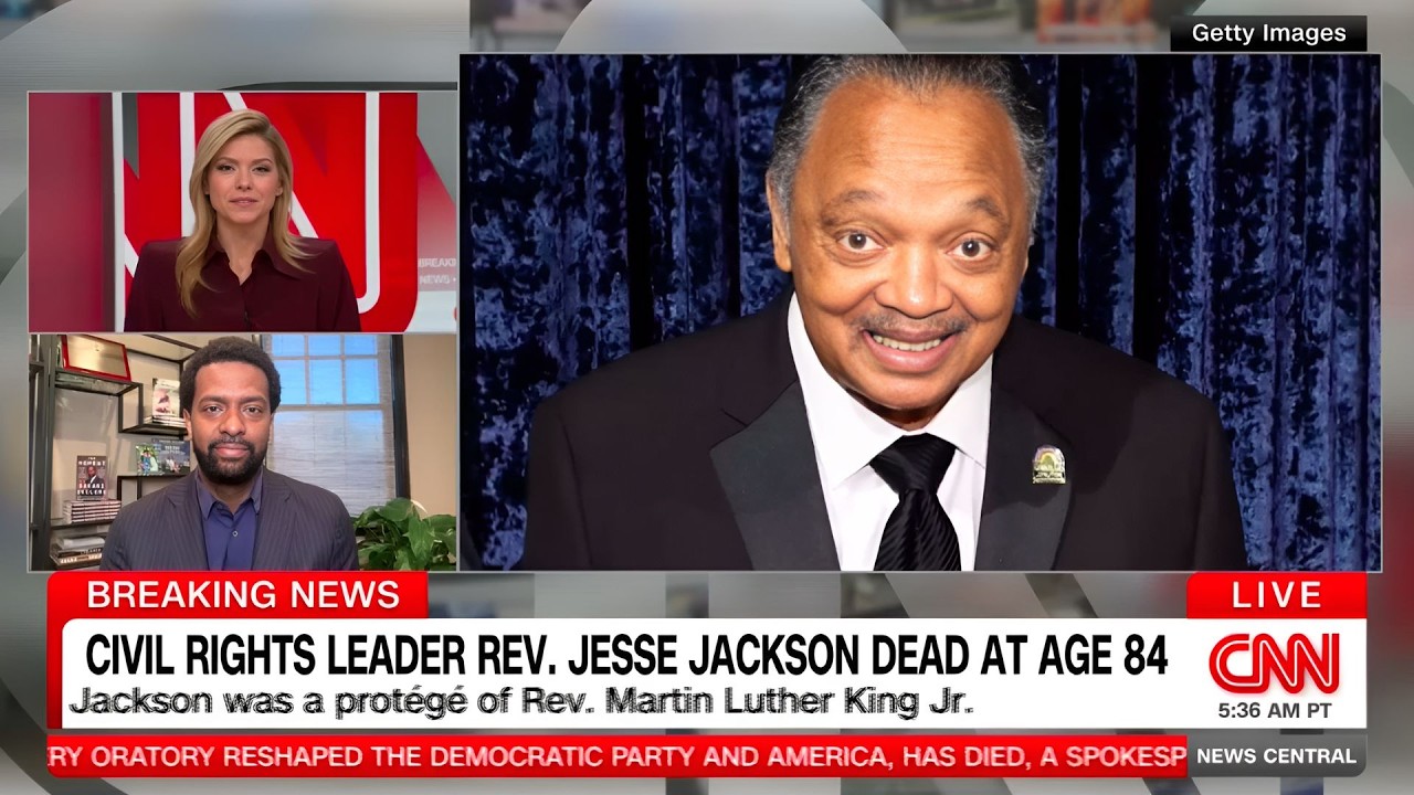 The Legacy Jesse Jackson Leaves Behind | Bakari Sellers On CNN - YouTube