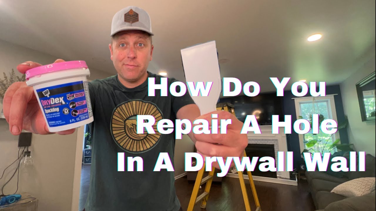 DIY Drywall Repair: How to Fix a Hole in Your Wall Like a Pro - YouTube