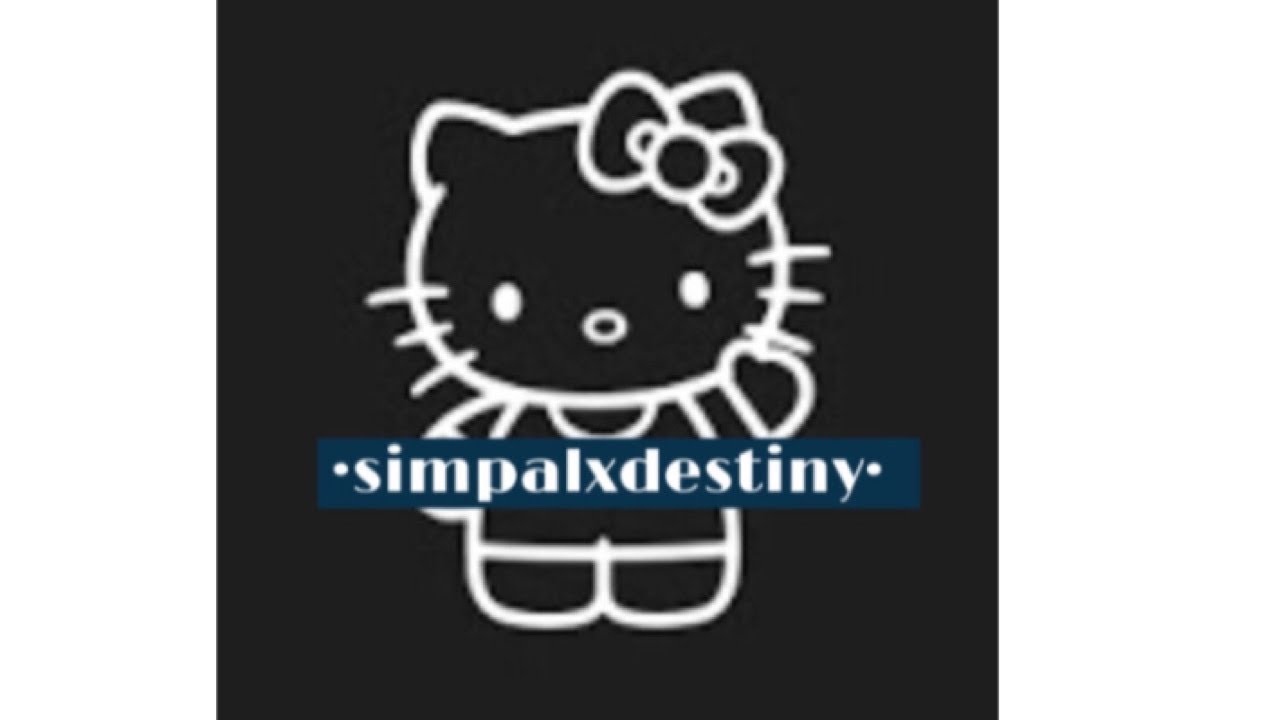 How to make hello kitty watermark and how to blend watermark on edits ...