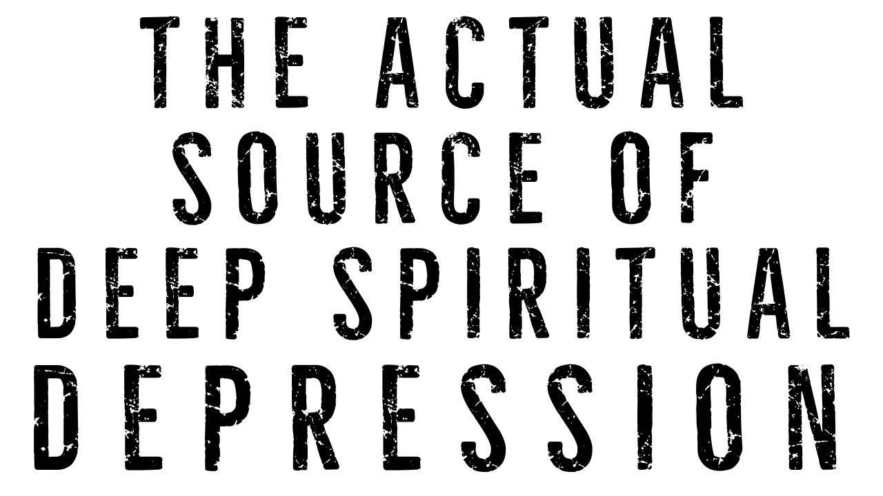 If You've Ever Felt Deep Spiritual Depression, Watch This Video ️‍🩹 ...