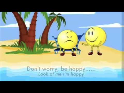 don't worry be happy - lyrics - www.abitofenglish.com - YouTube