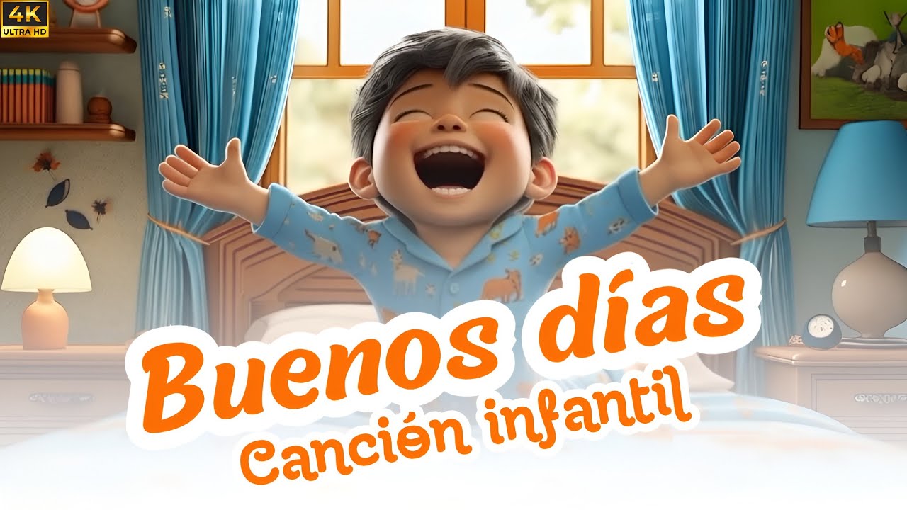 Buenos Días! Canción Infantil: 1, 2, 3, A Despertar y Jugar 🎶 - YouTube