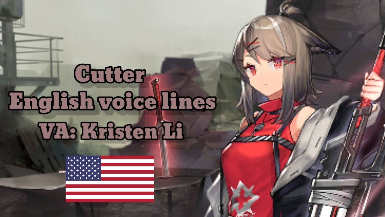 [Arknights] Cutter's EN voice lines - YouTube