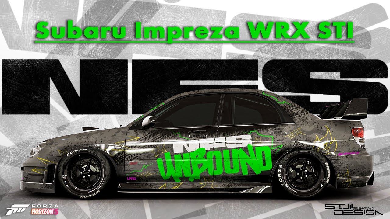 Subaru Impreza WRX STI Need For Speed Unbound Style - but @ Forza ...
