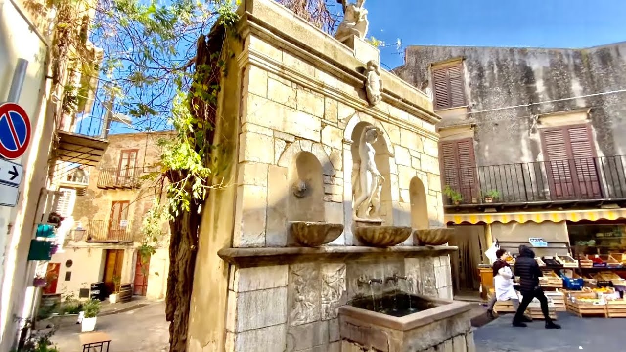 Walking Tour: Centro storico di Castelbuono, Palermo, Sicilia - YouTube