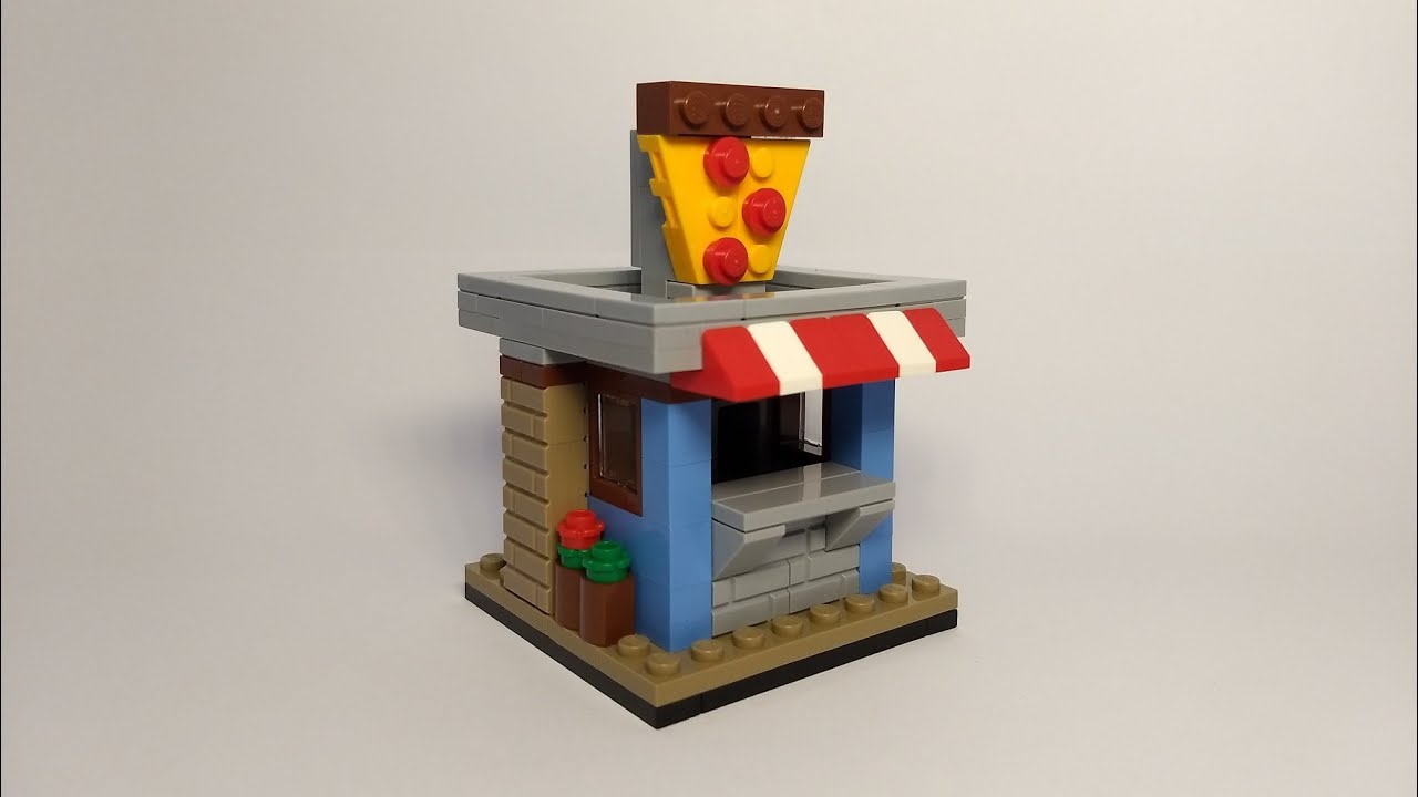 Mini Pizzería | LEGO MOC + Tutorial - YouTube