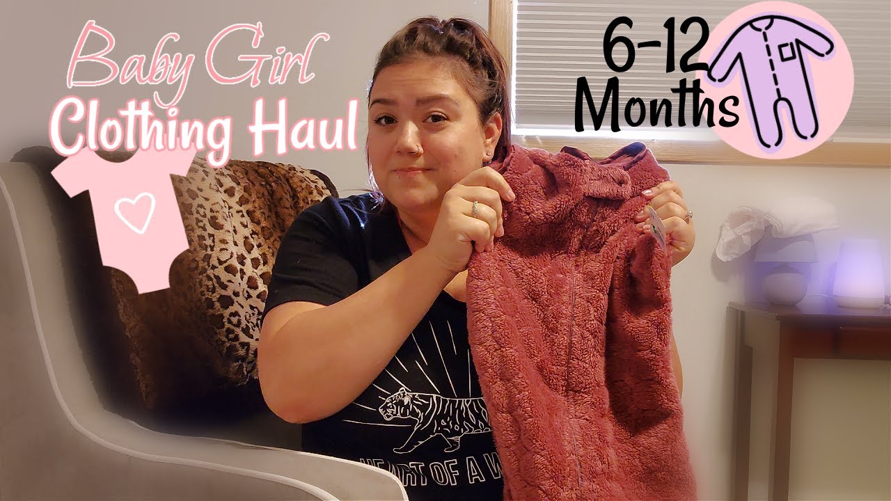 Baby Girl Clothing Haul | 6-12 Months | ONCE UPON A CHILD - YouTube