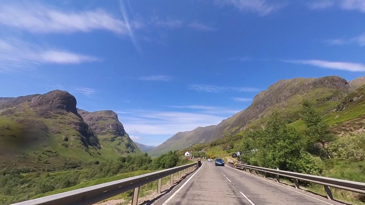 The Ultimate Road Trip: Glencoe on the A82 in the Highlands of Scotland ...