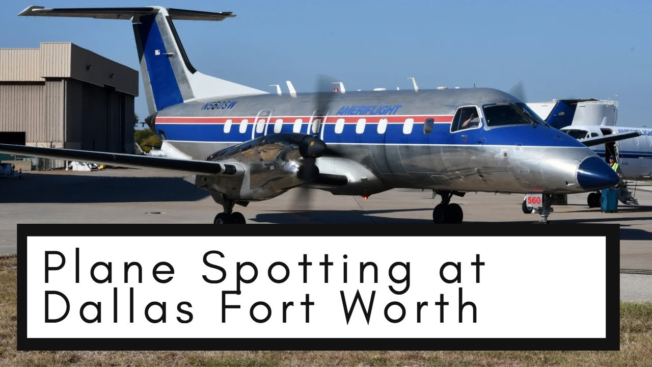 Plane Spotting at Dallas Fort Worth Airport - YouTube