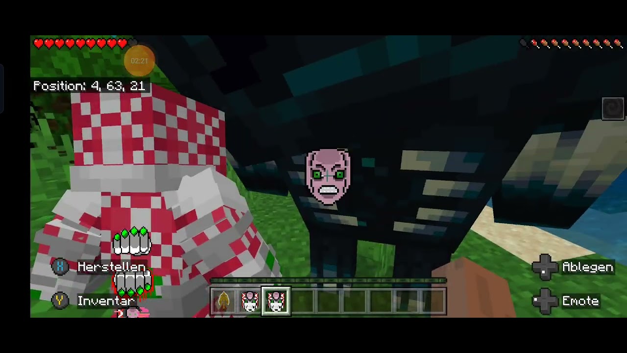 New Mcpe King Crimson Mod V0.1 - YouTube