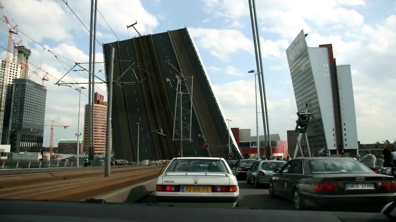 Erasmus Bridge - Erasmusbrug (Rotterdam) - YouTube