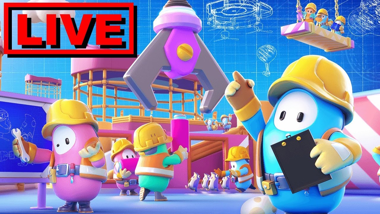 Let's get creative! | FALL GUYS SEASON 4 CREATIVE CONSTRUCTION LIVE ...