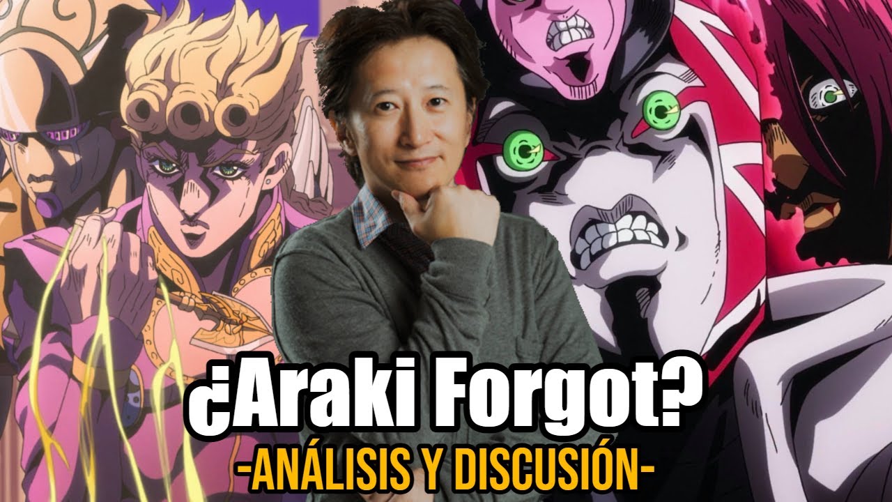 ¿Realmente existen los "Araki Forgot"? Vento Aureo -Análisis y Discusión- - YouTube