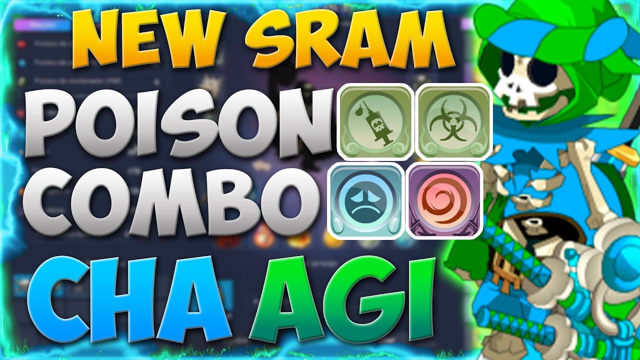 [DOFUS] PVP 1X1: NEW SRAM AGI + CHA (COMBO INSANO + VEN3N0 ) - YouTube