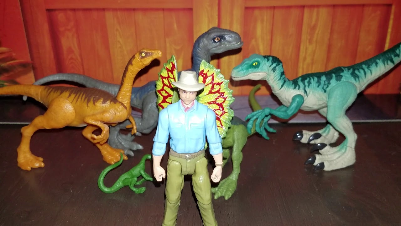 Unboxing Mattel's Jurassic World Figures Part 7 - YouTube