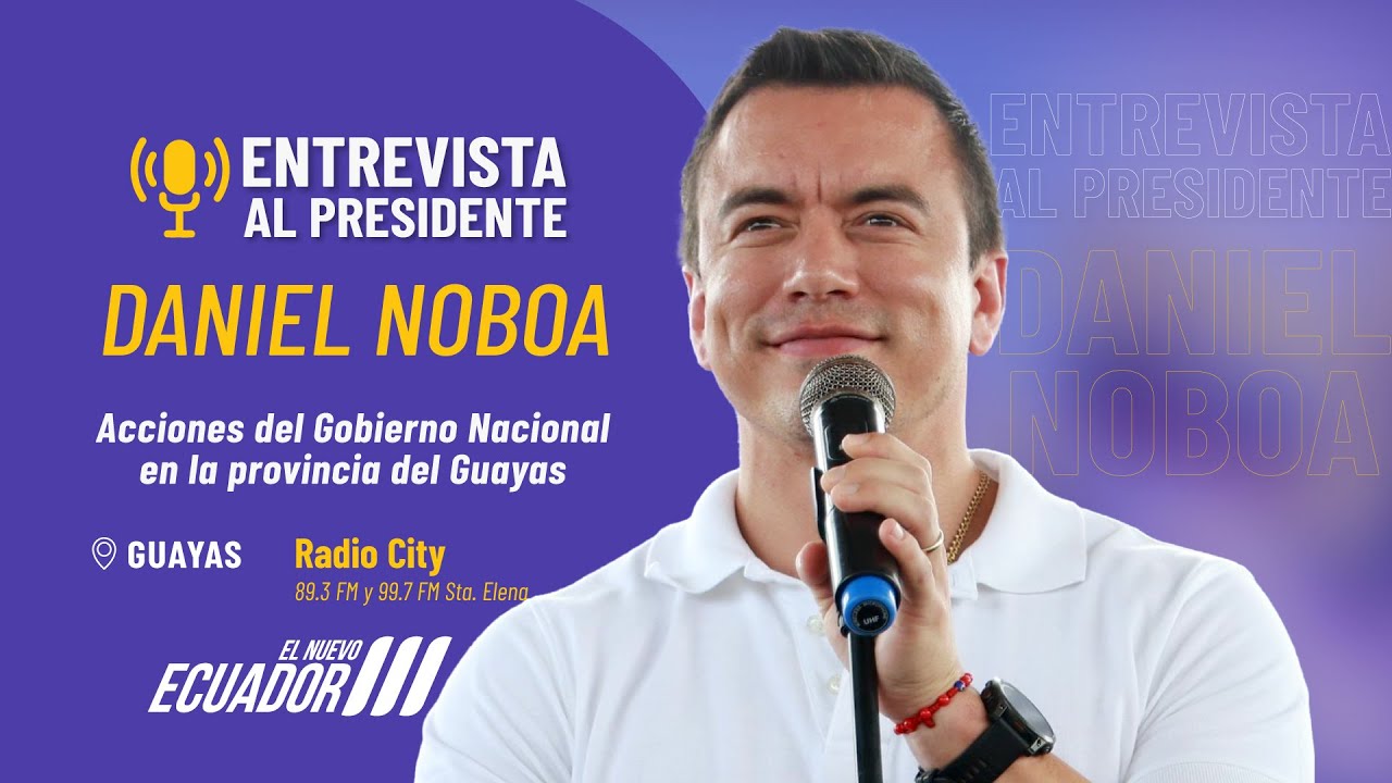 Entrevista al presidente Daniel Noboa - YouTube